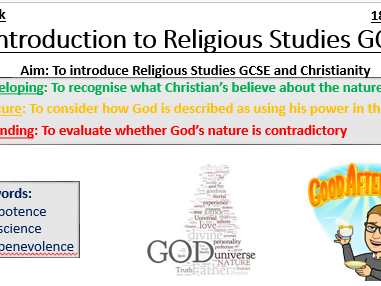 GCSE Religious Studies Route A - Christian Beliefs | Teaching Resources