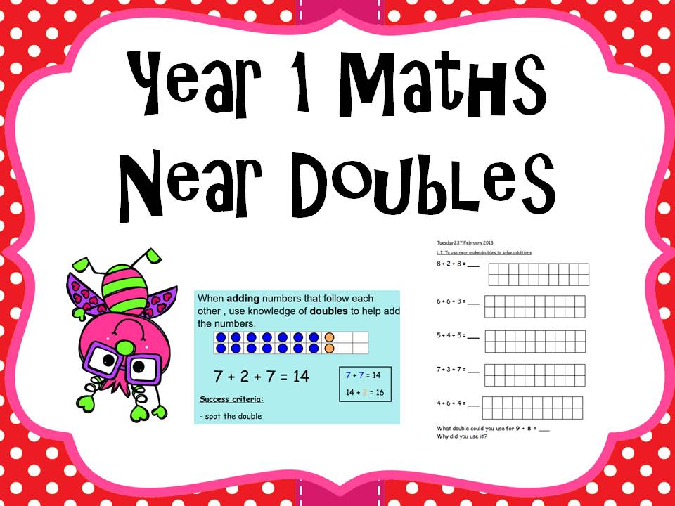 Year 1 Maths Near Doubles Teaching Resources