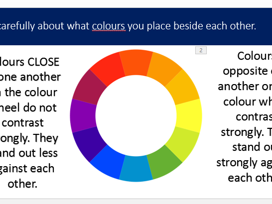 Geometric art painting lesson + colour theory, tinting and shading ...