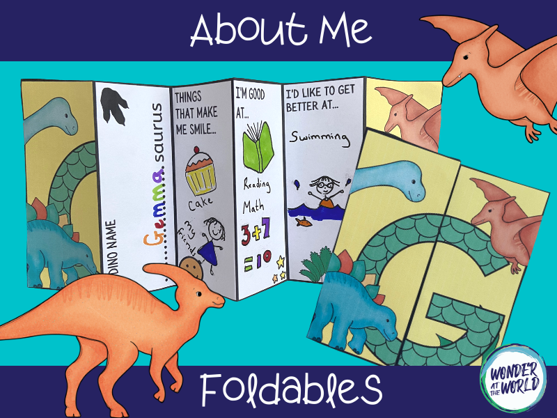 All about me foldable activity bundle | Teaching Resources