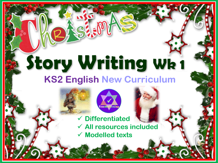 Christmas Story Writing Bundle KS2 | Teaching Resources