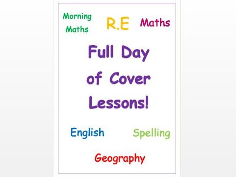 Full Day of Supply Cover Lessons Year 6 | Teaching Resources