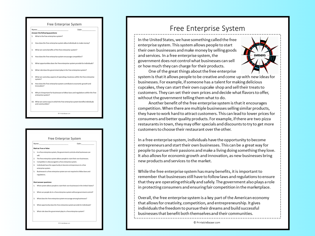 Free Enterprise Worksheets Brand Strategy Template: A Small Business