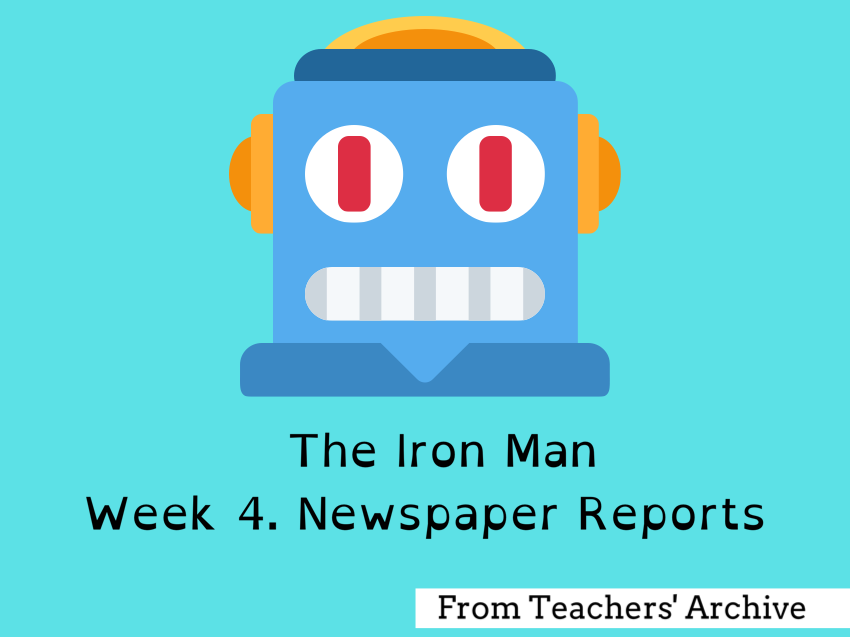 The Iron Man. Full half term literacy inc planning and resources ...