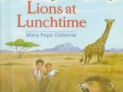 Reading Comprehension- Magic Treehouse #11- Lions at Lunchtime ...