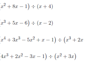 Long division of polynomials worksheets (with solutions) | Teaching ...