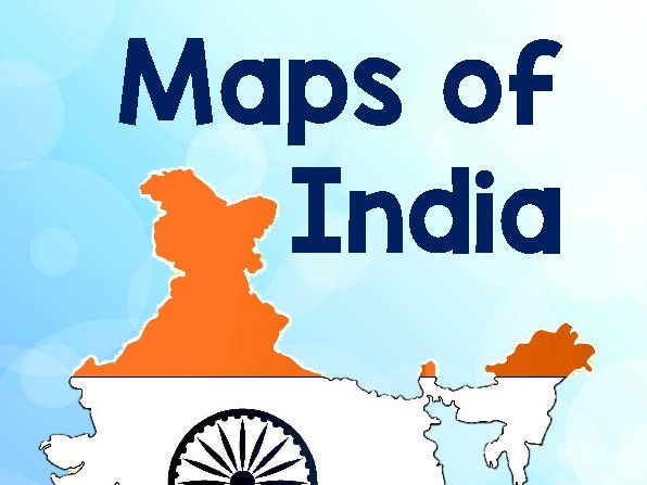 Maps of India for use in schools | Teaching Resources