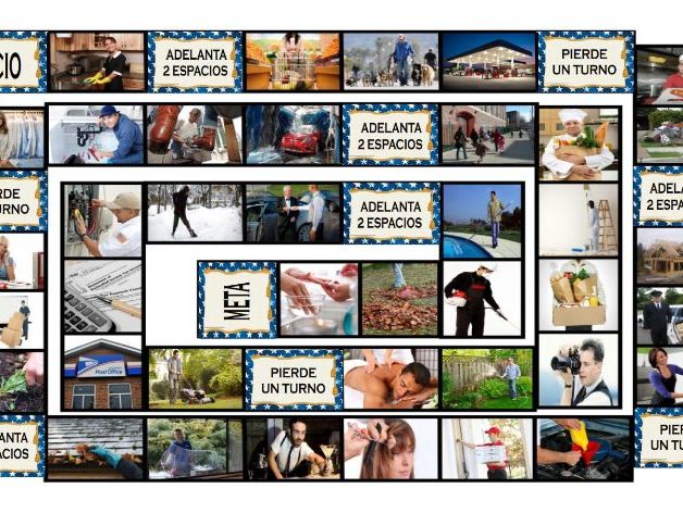 Running Errands-Having Things Done 6 Spanish Photo Game Bundle ...