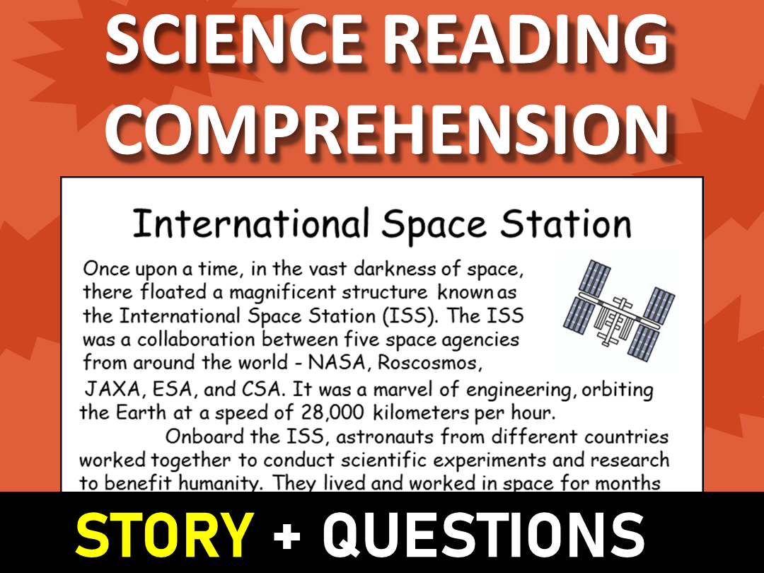 International Space Station Reading Science Story Comprehension ...