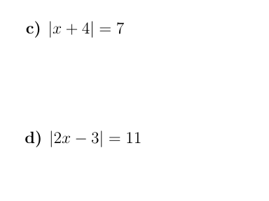 Absolute value (harder questions) worksheet (with solutions) | Teaching ...