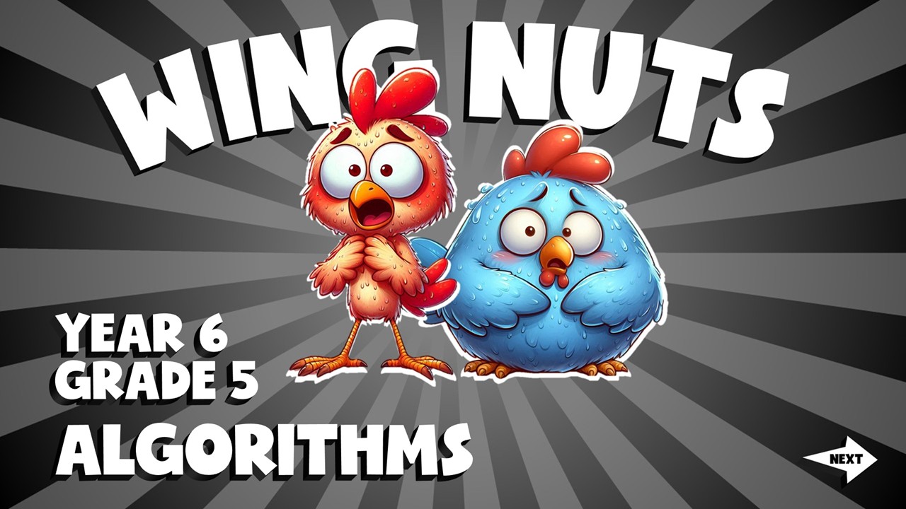 Algorithms WING NUTS Science Game | No-Prep Year 6 Review Activity ...
