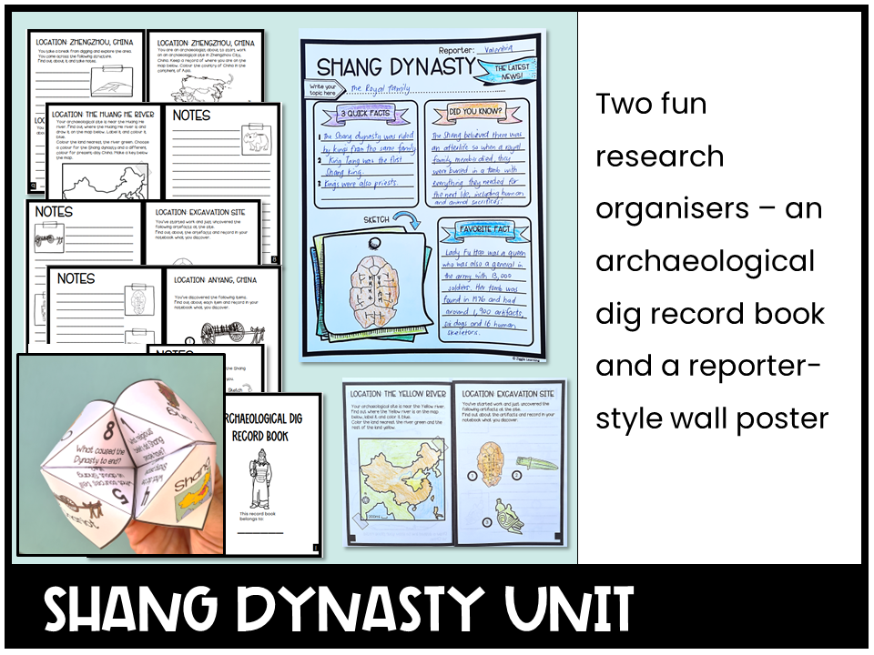 Ancient China Shang Dynasty Activities KS2 | Teaching Resources