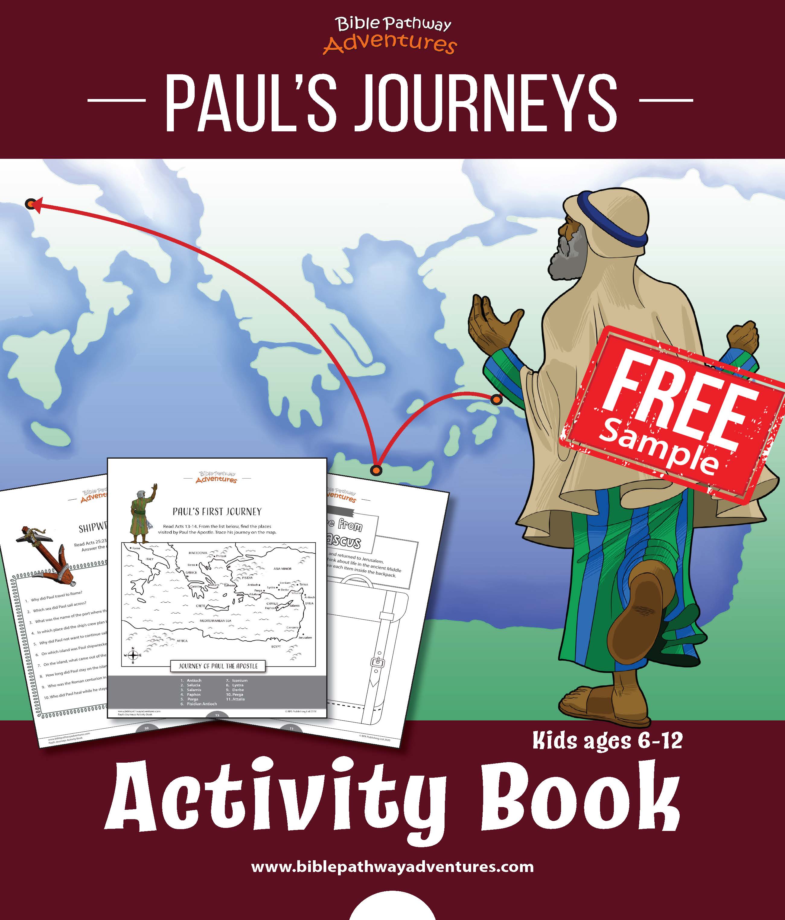Paul the Apostle Activity Pack FREEBIE | Teaching Resources