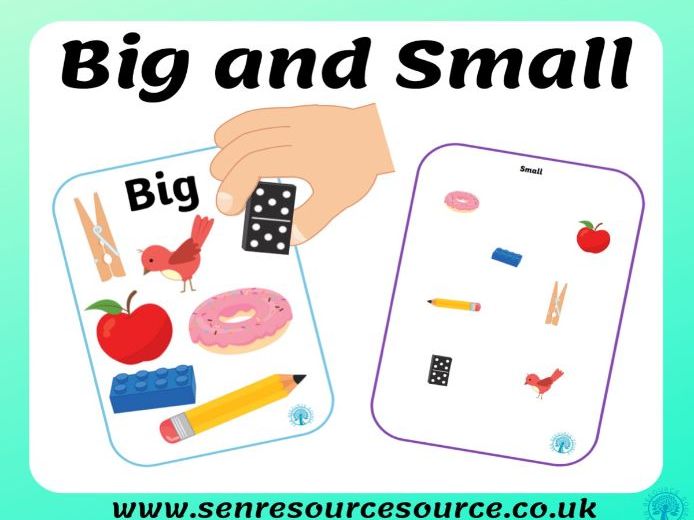 Big And Small Size Sorting Activity Teaching Resources Big And Small Size Sorting Activity Teaching Resources