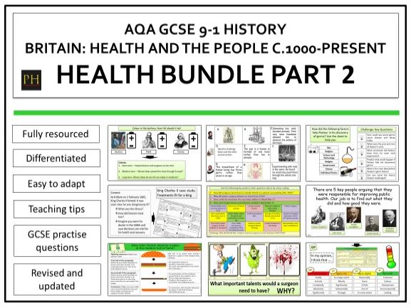 Health and the People Bundle Part 2 | Teaching Resources