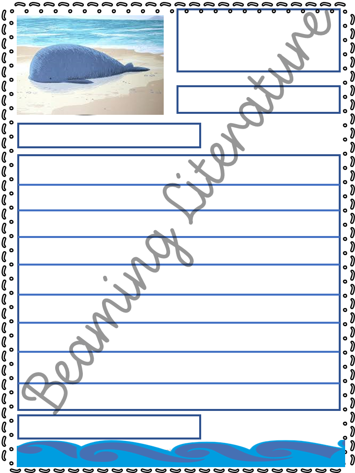 The Storm Whale-Writing a Letter in Role as the Whale | Teaching Resources