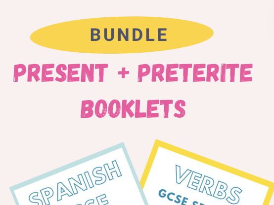 Verb Tenses Bundle: Present + Preterite GCSE Verbs! | Teaching Resources