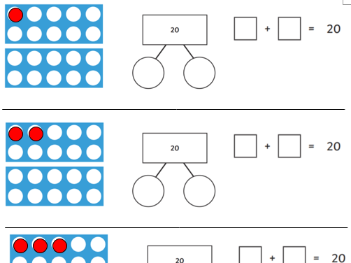 Year 1 Number Bonds To 20 Teaching Resources