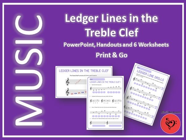 Treble Clef Notes Bundle | Teaching Resources
