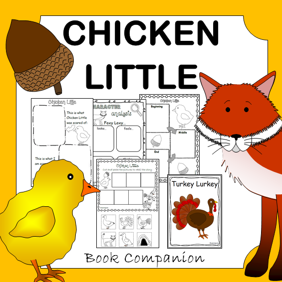 Chicken Little book companion | Teaching Resources
