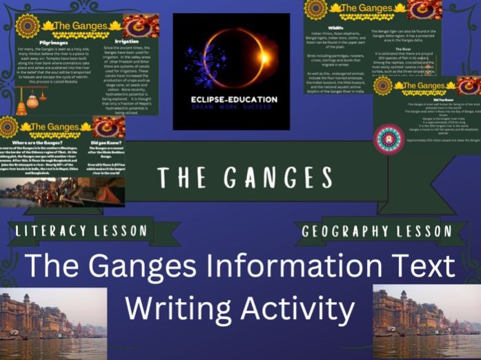 The River Ganges Information Text Literacy Lesson KS2 Teaching Resources
