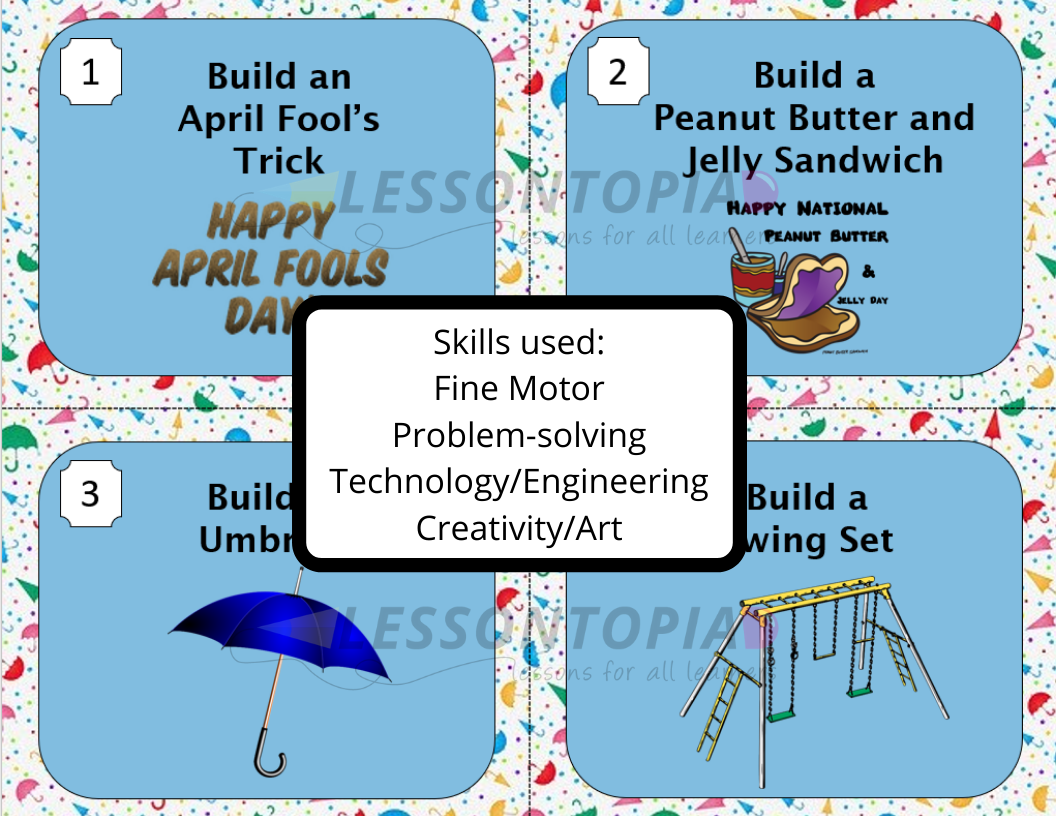 STEM Activities: April Building Challenges | Teaching Resources