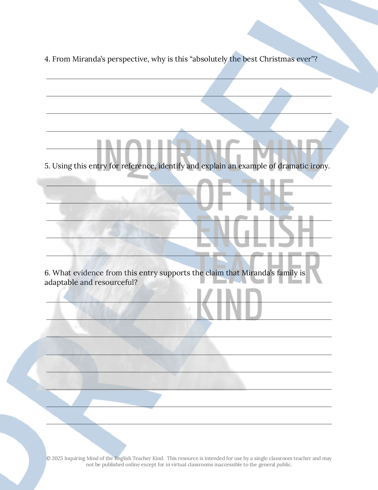 Life As We Knew It Chapter 18 Close Reading Inference Worksheet and ...