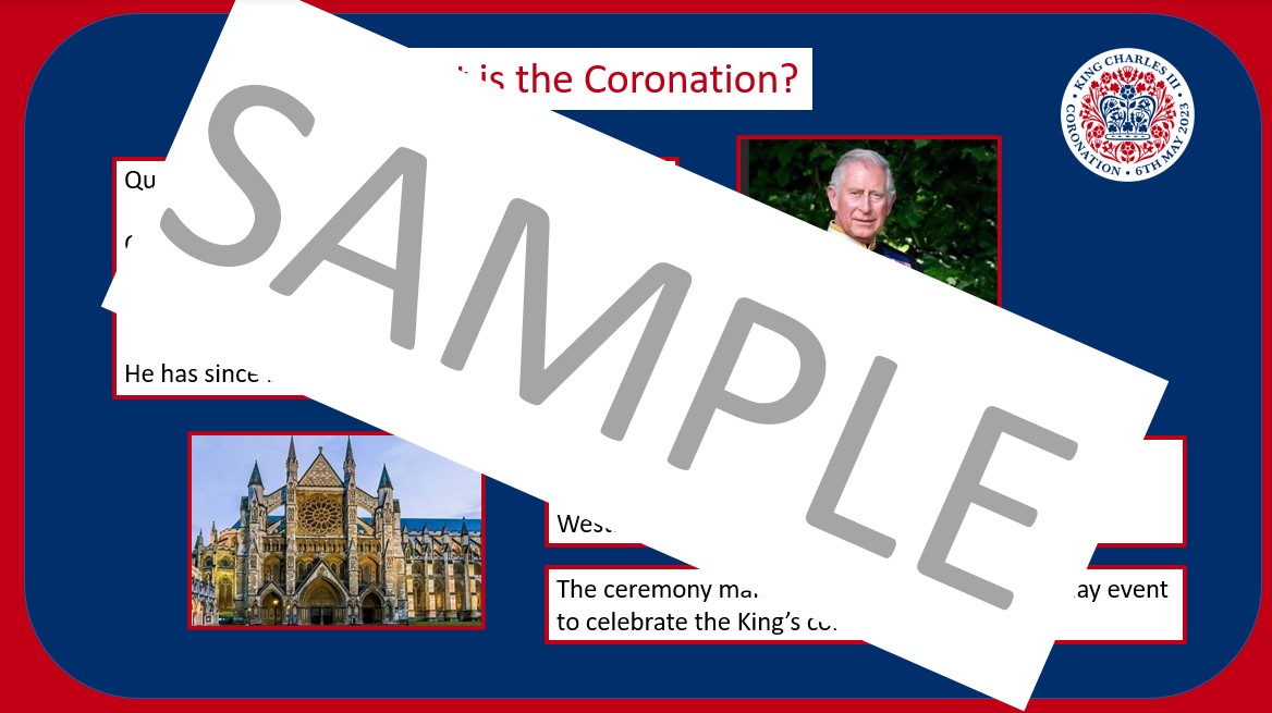 King Charles III Coronation Assembly 16 Slide Presentation | Teaching ...