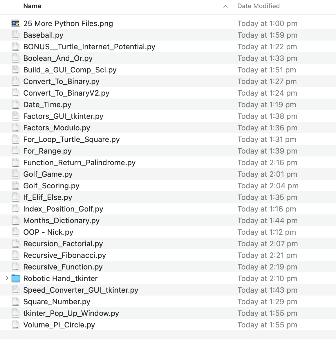 25 More Python Files For Computer Science Teachers And Students 25 More Python Files For Computer Science Teachers And Students