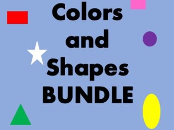 High school German resources: shapes