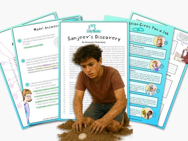 Sanjeev's Discovery - LinkyThinksReading Comprehension | KS2, SATs, 11 ...