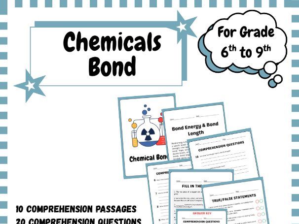 Chemical Bonds Worksheet – Types, Properties & Practice Questions ...
