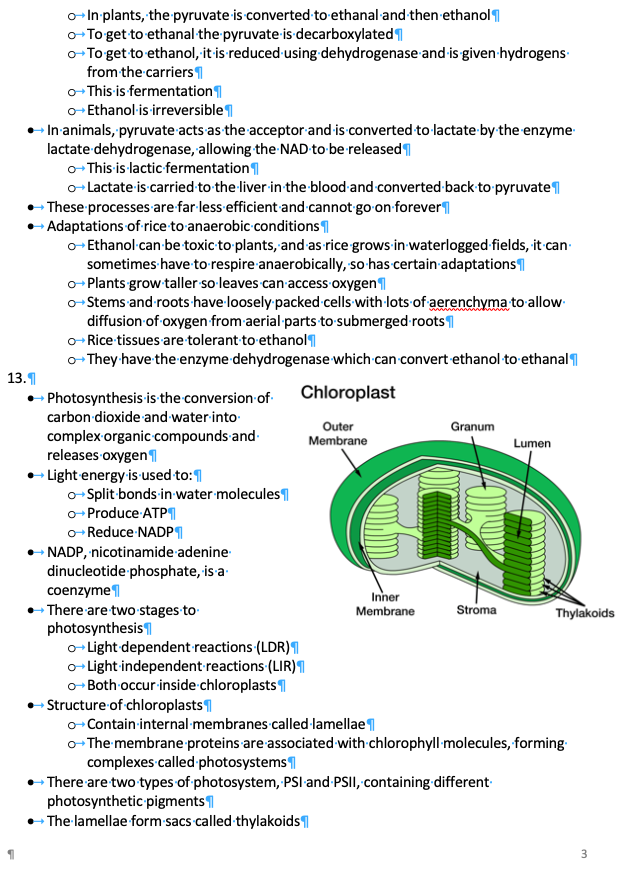 A2 Level Biology Notes for new spec | Teaching Resources