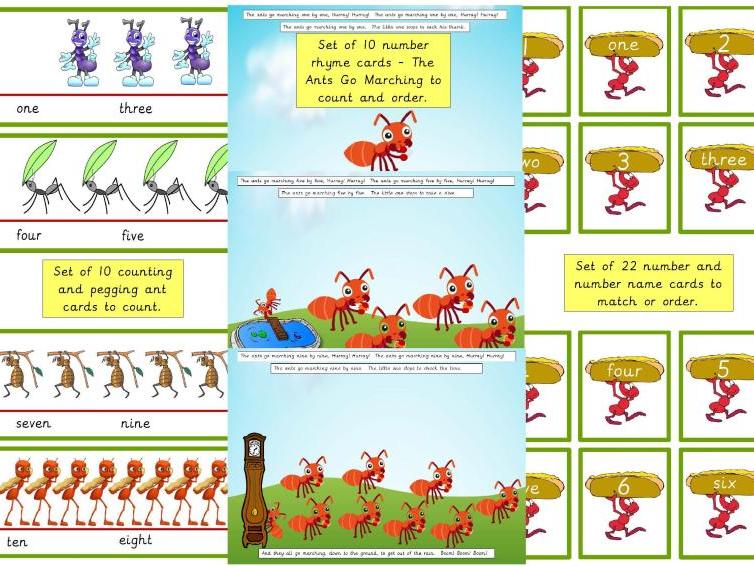 The Ants Go Marching to 10 | Teaching Resources