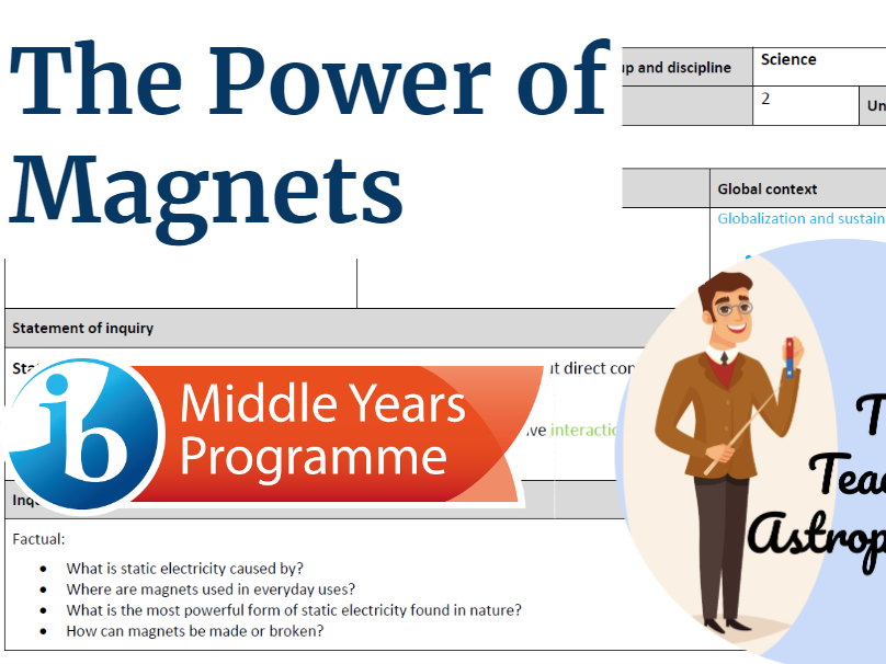 The Power of Magnets - MYP unit plan (highly detailed) | Teaching Resources