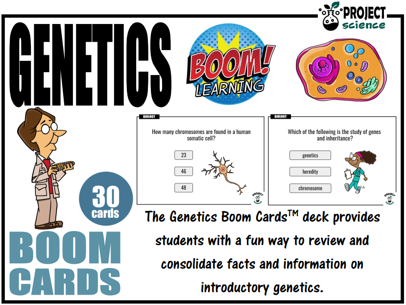 Genetics Boom Cards™ - Distance Learning | Teaching Resources