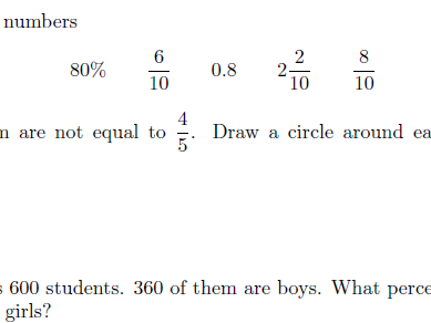 Percentages Fractions And Decimals Bundle Teaching Resources