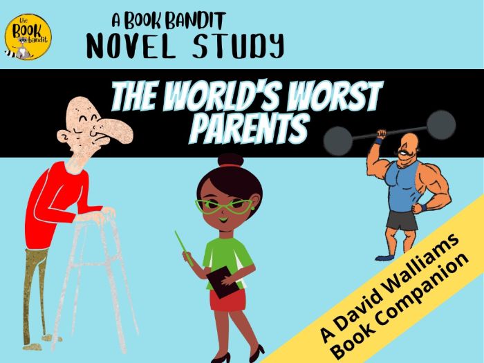 THE WORLD'S WORST PARENTS by David Walliams - Novel Study and Book ...