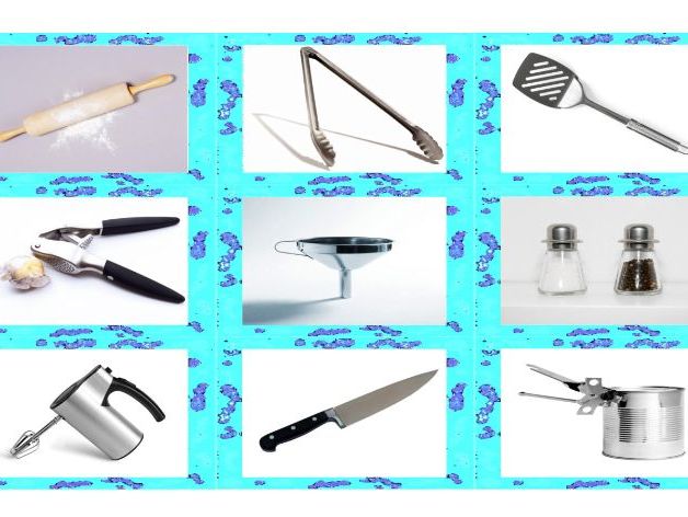 Kitchen Cookware and Utensils 6 Spanish Photo Game Bundle | Teaching ...