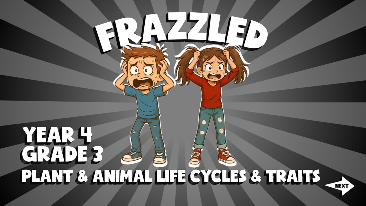 Plant & Animal Life Cycles & Traits FRAZZLED Science Game | No-Prep ...