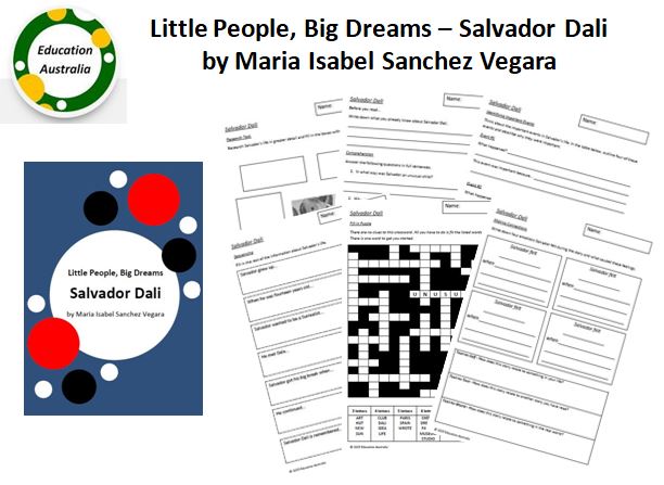 Little People, Big Dreams - Salvador Dali by Maria Isabel Sanchez ...