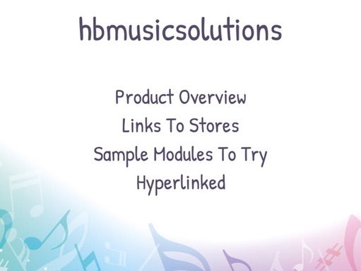 Hbmusicsolutions's Shop - Teaching Resources - TES
