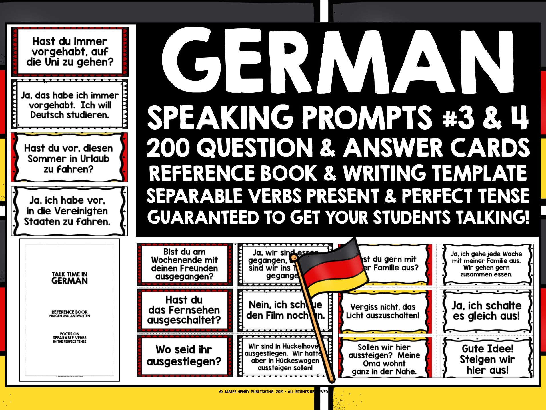 Whole-school German resources: prepositions and conjunctions