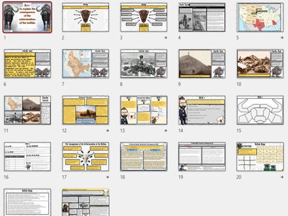 GCSE History Edexcel: The American West - The extermination of the ...