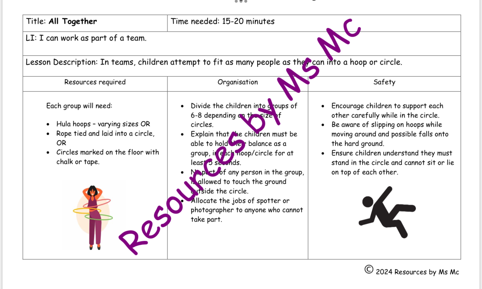 Teambuilding - All together | Teaching Resources
