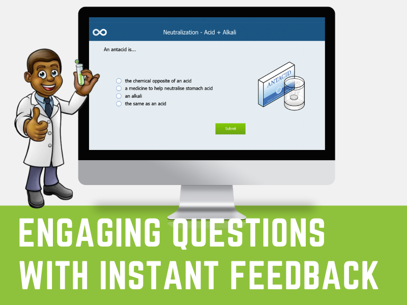 Neutralisation of Acids and Alkali Self-Marking Digital Lesson and ...