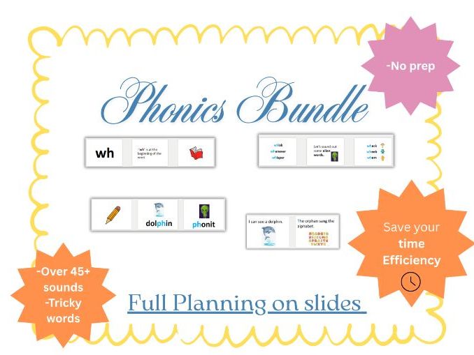 Year 1 Phonics Bundle | Teaching Resources