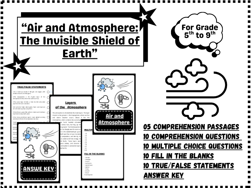 Magical Learning about Air and Atmosphere: The Invisible Shield of ...