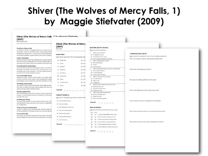 Shiver (The Wolves of Mercy Falls, 1) by Maggie Stiefvater (2009 ...