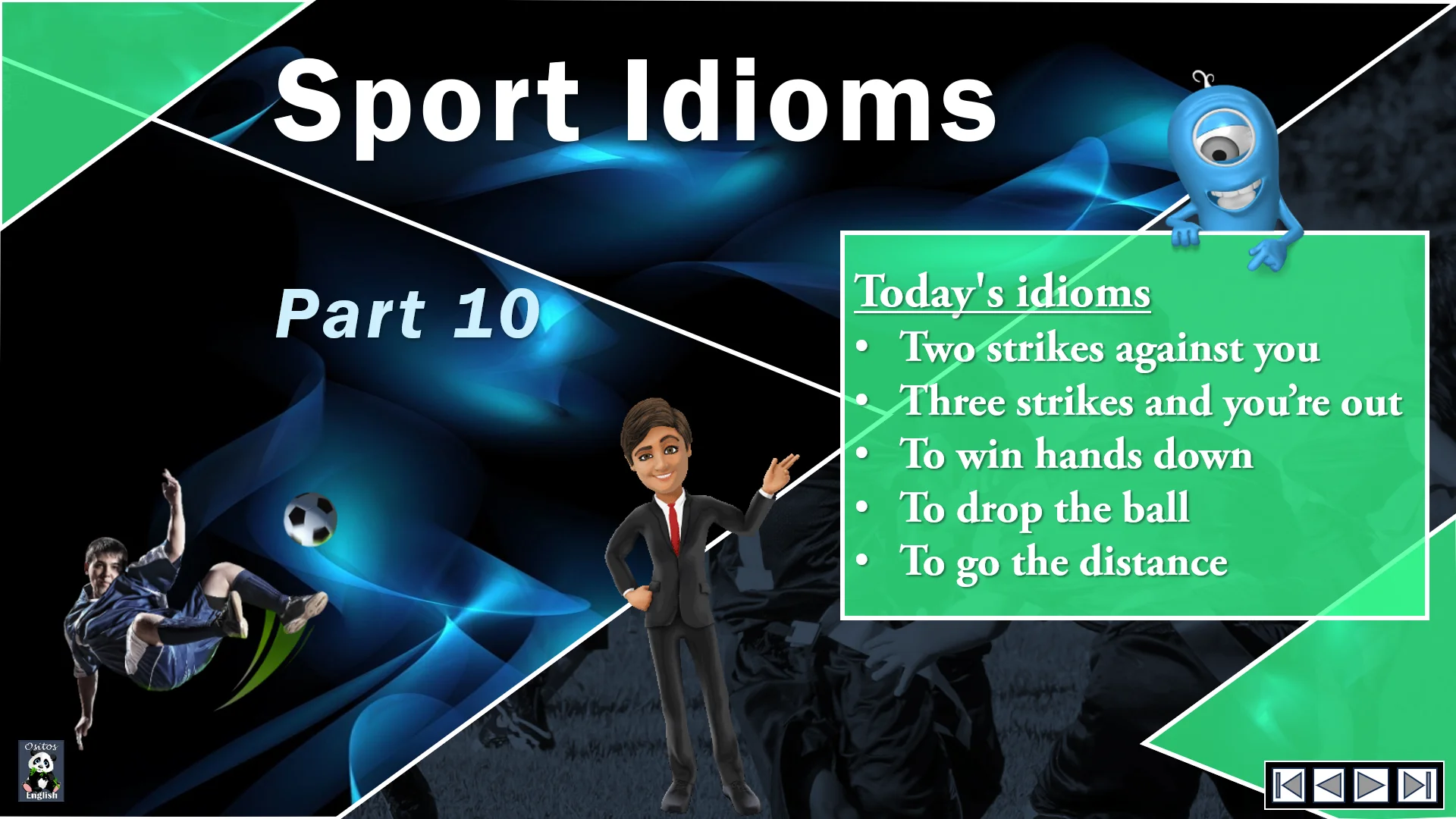Advanced ESL: Sports Idioms Part 10 | Teaching Resources